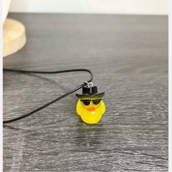 Jewelry | Breaking Bad Heisenberg Yellow Rubber Duck Necklace Super ...